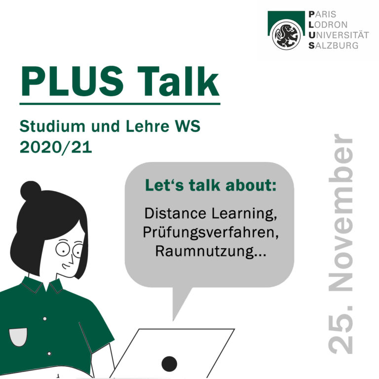 Die AUFZEICHNUNG zum PLUS Talk „Studium und Lehre“ ist nun online ...