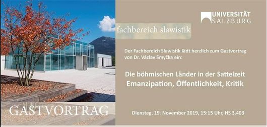Gastvortrag am Fachbereich Slawistik - Universität Salzburg