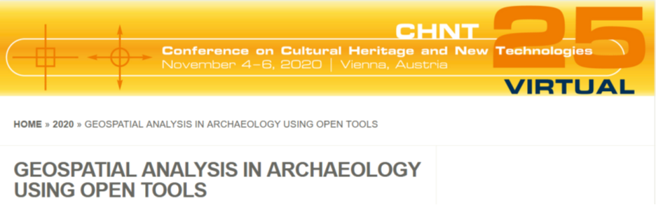 UNIGIS Workshop for Archaeologists - Universität Salzburg