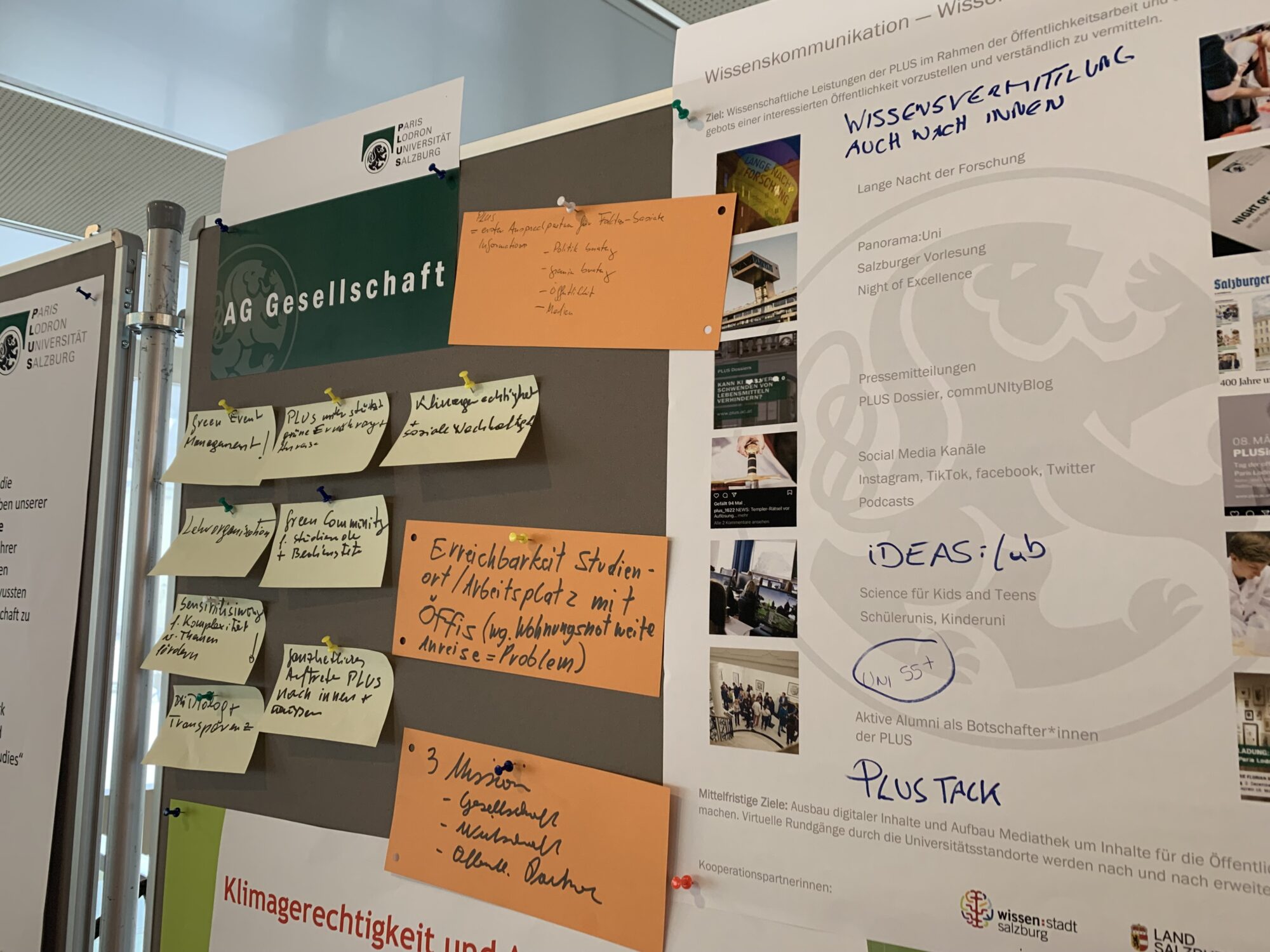 Großer Anklang beim dritten Dialogforum der PLUS - Universität Salzburg